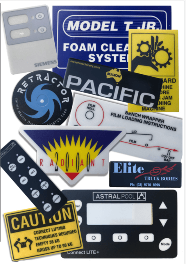 Polycarbonate Labels | Nameplates Australia